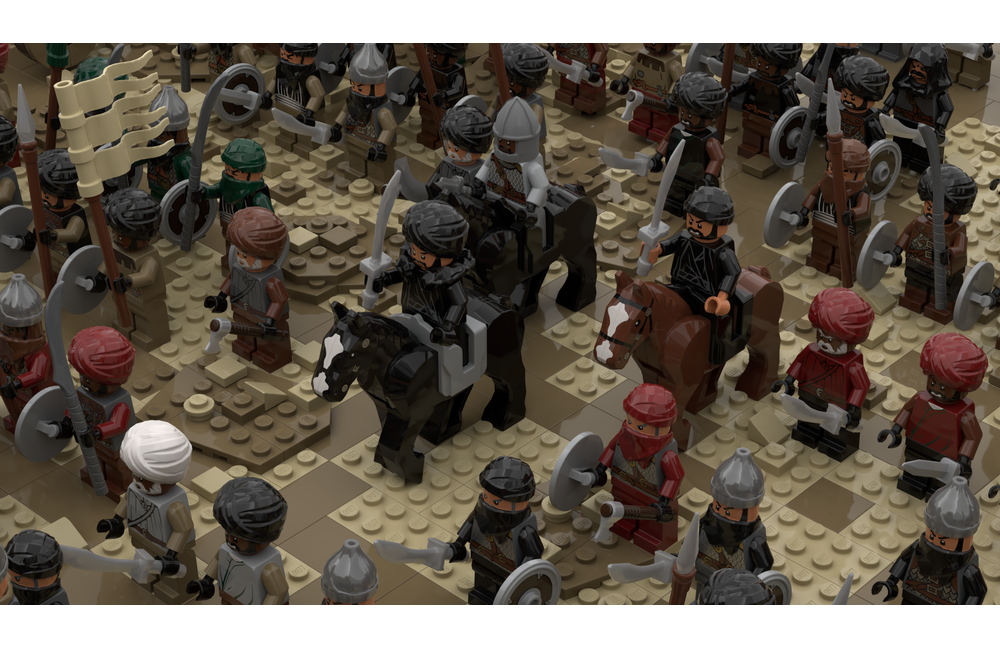 LEGO MOC Lego Medieval Castle MOC Siege of Jerusalem based on Kingdom ...