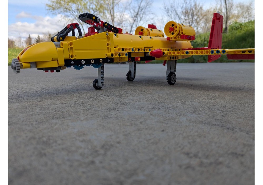 LEGO MOC-216354 A-10 Warthog (42152 Firefighter Aircraft) by jpgon ...
