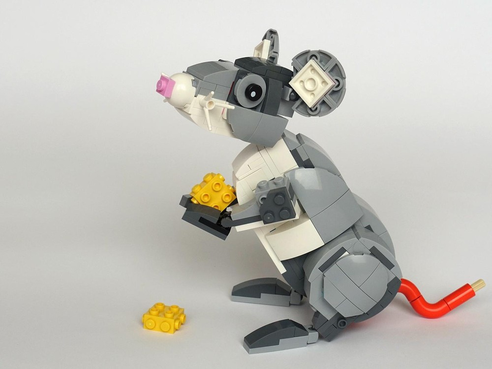 LEGO MOC-216367 31163: Rat by Tomik | Rebrickable - Build with LEGO
