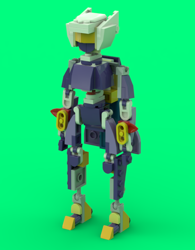 LEGO MOC-216373 Robot Hero Girl from LEGO Creator set 31125: Fantasy ...