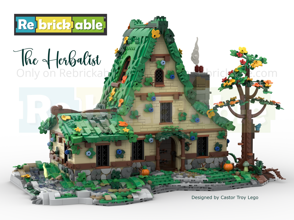 LEGO MOC The Herbalist by Castor Troy Store | Rebrickable - Build with LEGO