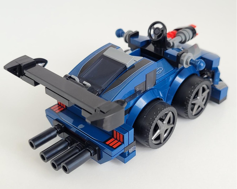 LEGO MOC-216385 Tooned Ford Mustang Dark Horse and Parts Counter by ...