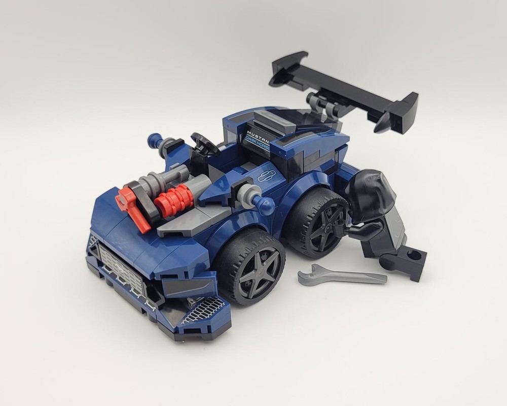 LEGO MOC-216385 Tooned Ford Mustang Dark Horse and Parts Counter by ...