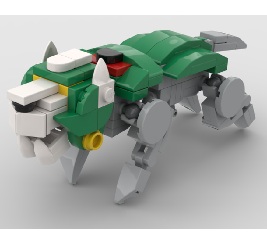 LEGO MOC 9"-10" Voltron by Dagooozle | Rebrickable - Build with LEGO