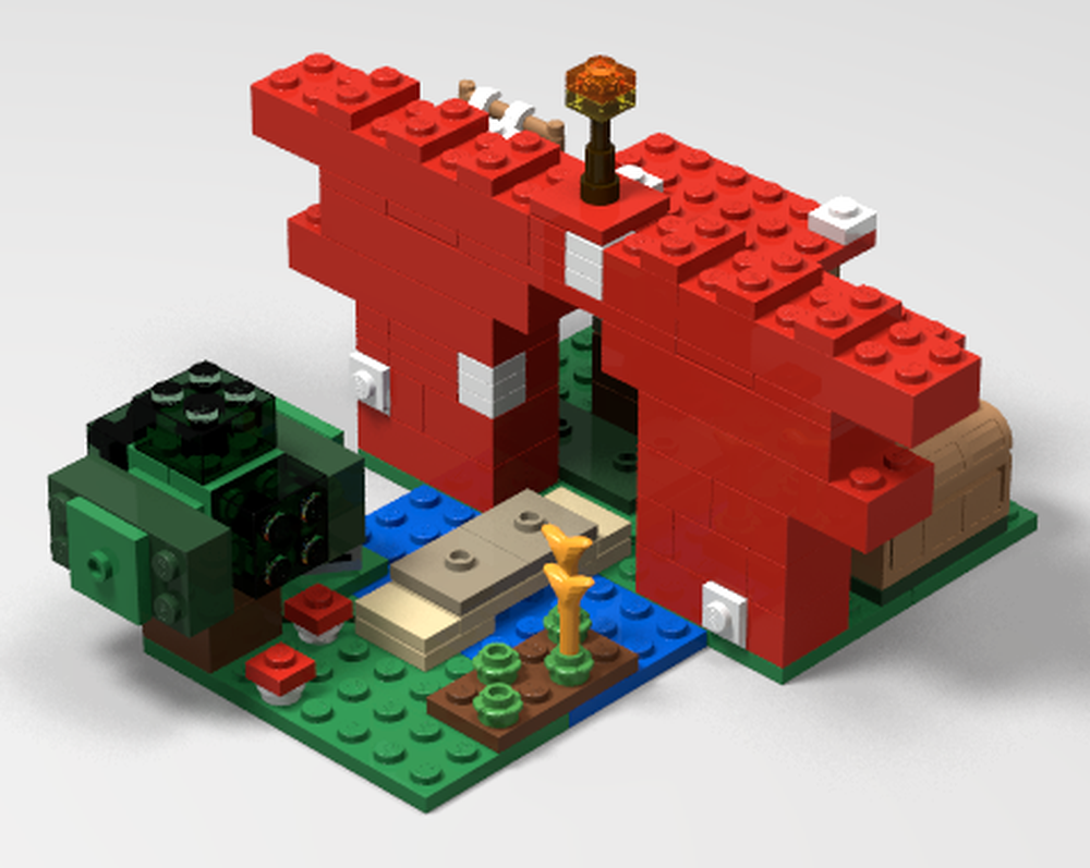 LEGO MOC-216395 Fungus Fortress by Sammbers | Rebrickable - Build with LEGO