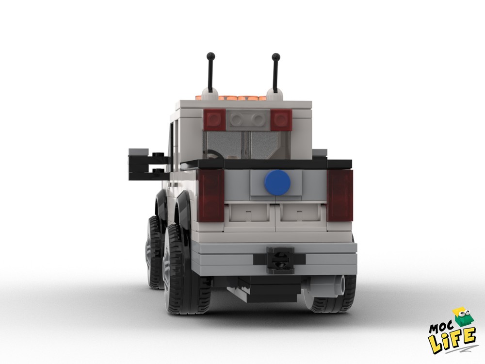LEGO MOC Ford F-250 quad cab small bed by MocLife | Rebrickable - Build ...
