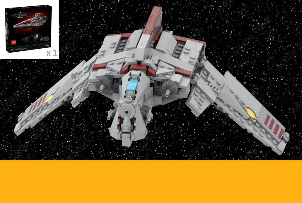 LEGO MOC 75404 Nu-class Shuttle Alternate Build by AtlasNoctis ...