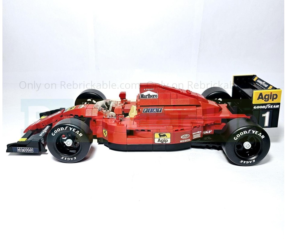 LEGO MOC Ferarri 641/2 F1-90 by WBsupercars_V.b | Rebrickable - Build ...