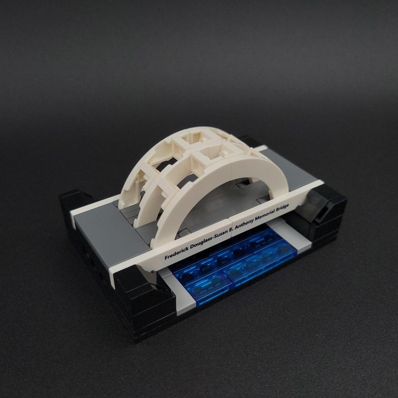 LEGO MOC Frederick Douglass-Susan B. Anthony Memorial Bridge by Brick ...