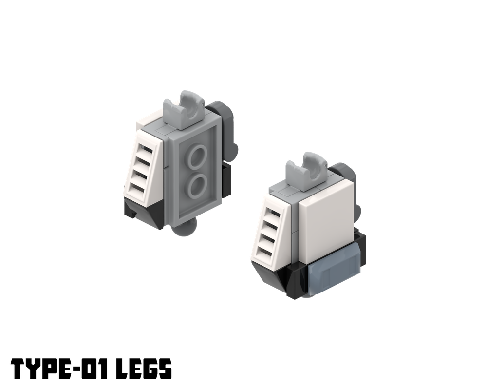 LEGO MOC Add-On Pack: Mech Legs - (MOC-190608 Modification) by Mech ...