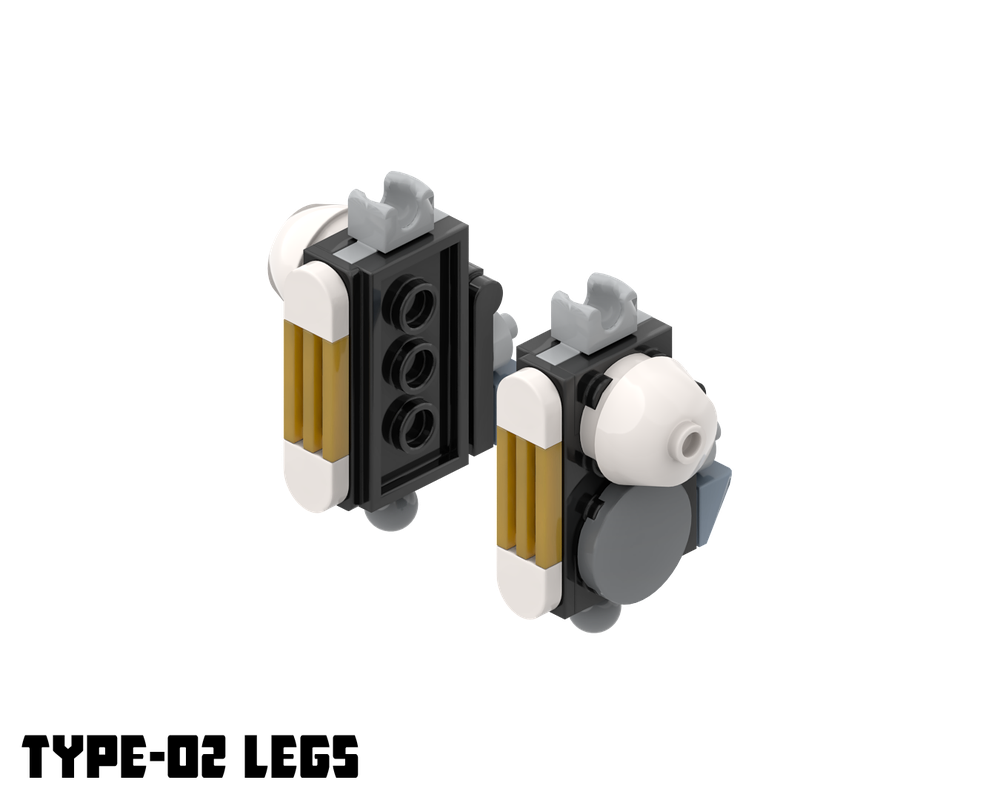 LEGO MOC Add-On Pack: Mech Legs - (MOC-190608 Modification) by Mech ...