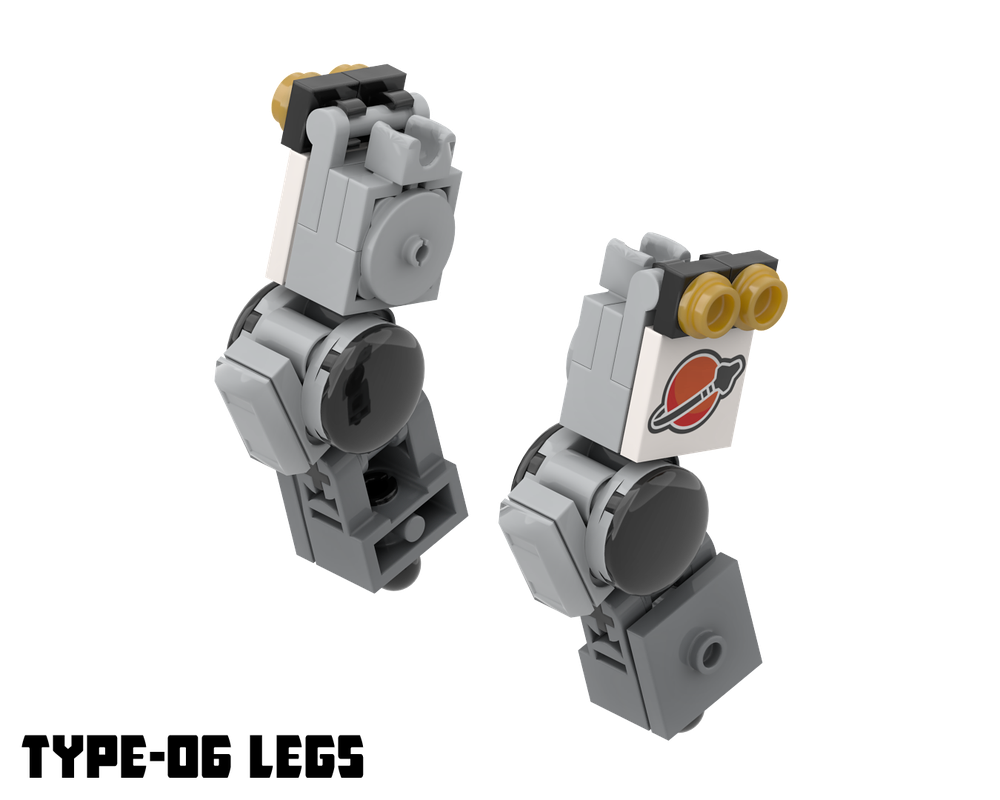 LEGO MOC-216422 Add-On Pack: Mech Legs - (MOC-190608 Modification) by ...