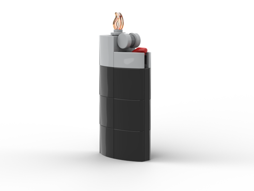 LEGO MOC-216430 Bic Lighter by legoGoneGaming | Rebrickable - Build ...