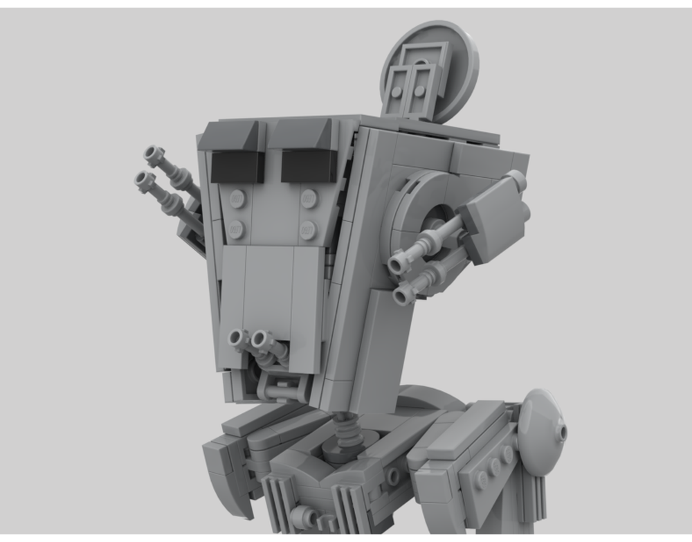 LEGO MOC AT-ST by grosnoob51 | Rebrickable - Build with LEGO