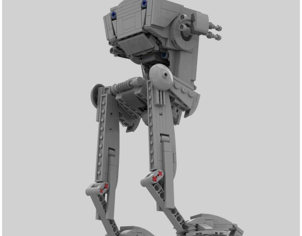 LEGO MOC AT-ST by grosnoob51 | Rebrickable - Build with LEGO