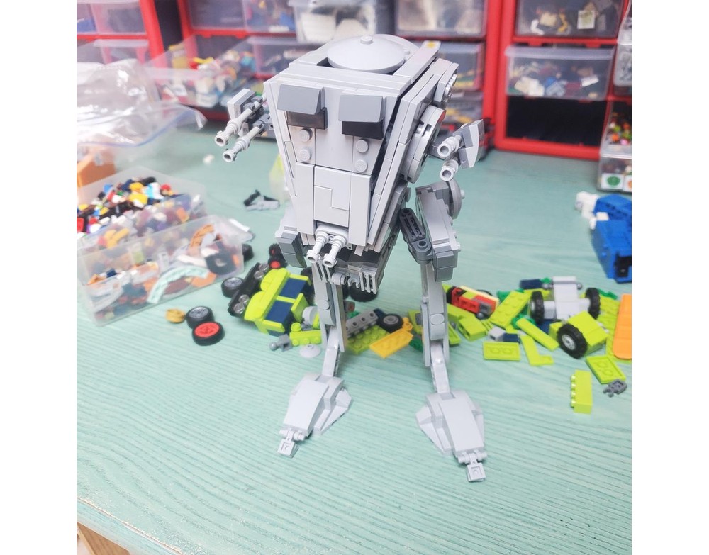 LEGO MOC AT-ST by grosnoob51 | Rebrickable - Build with LEGO