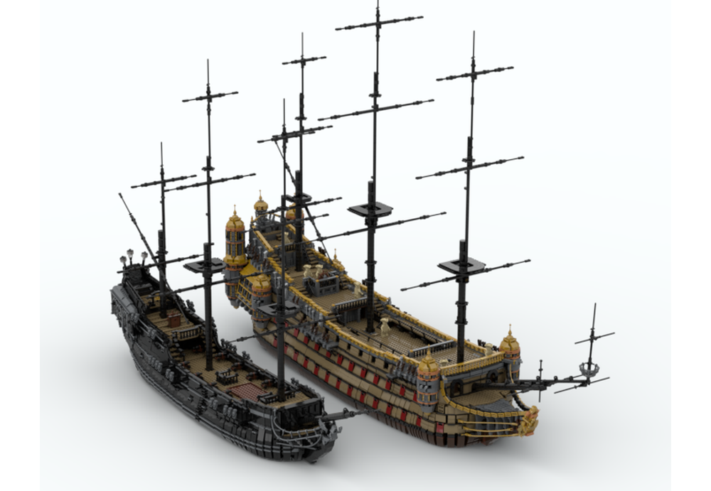 LEGO MOC The Silent Mary by HAFL | Rebrickable - Build with LEGO