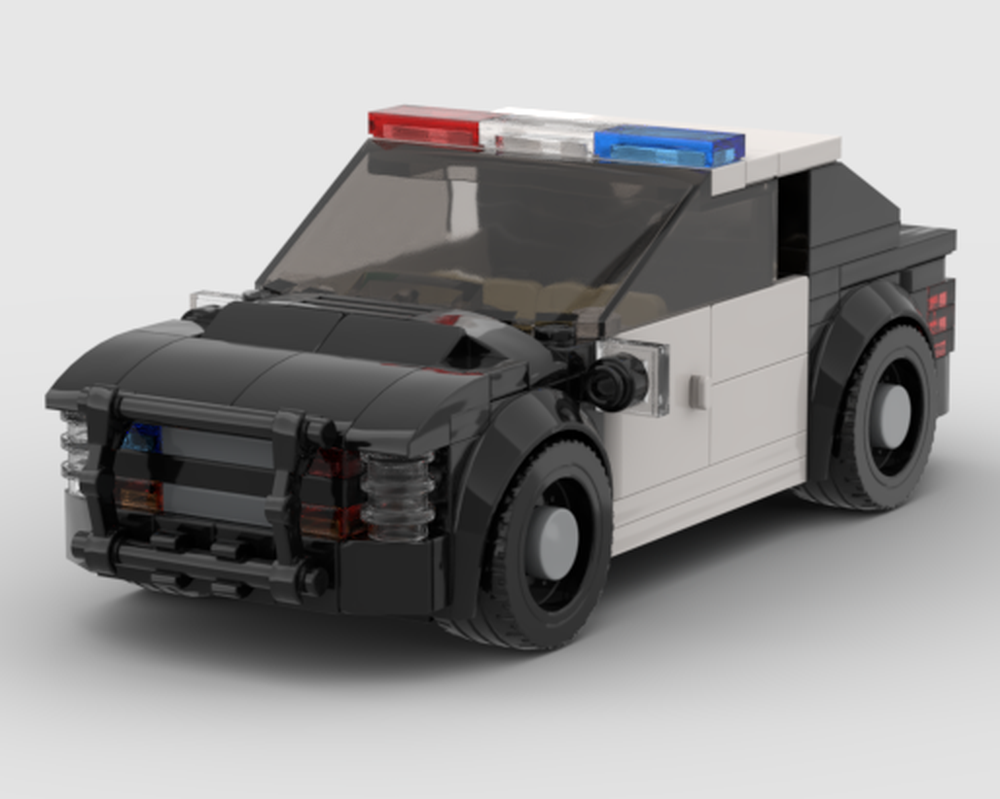 LEGO MOC Simple Car (Police) by MechanicHello | Rebrickable - Build ...