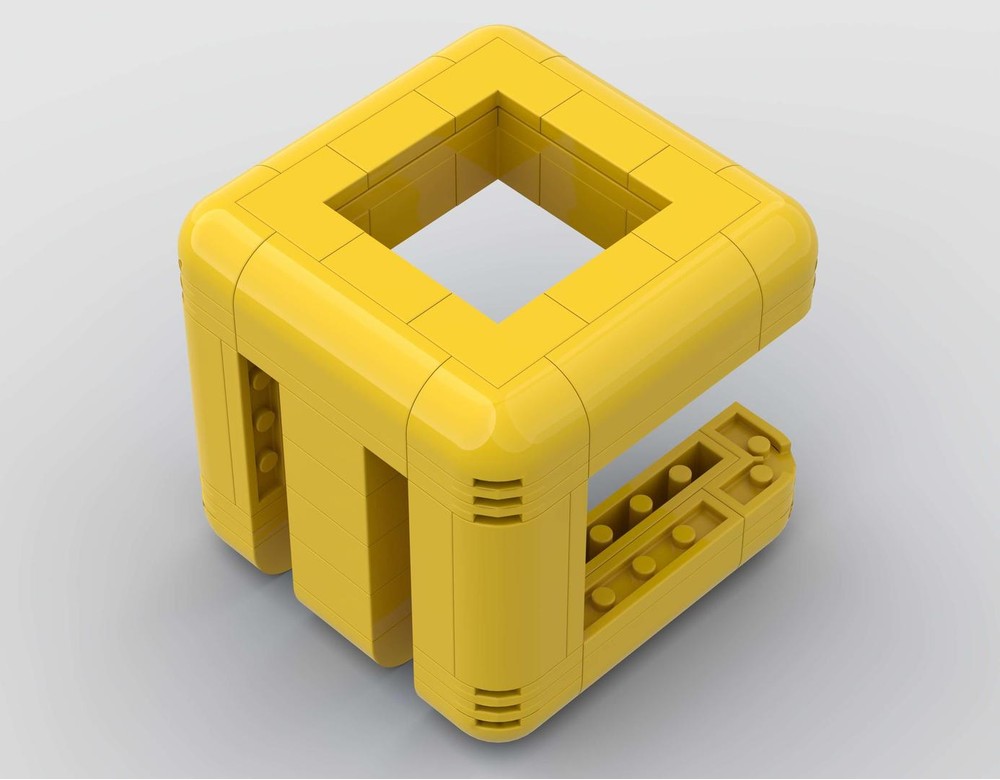 LEGO MOC-216449 Three Sided Letter Block by uminuo | Rebrickable ...