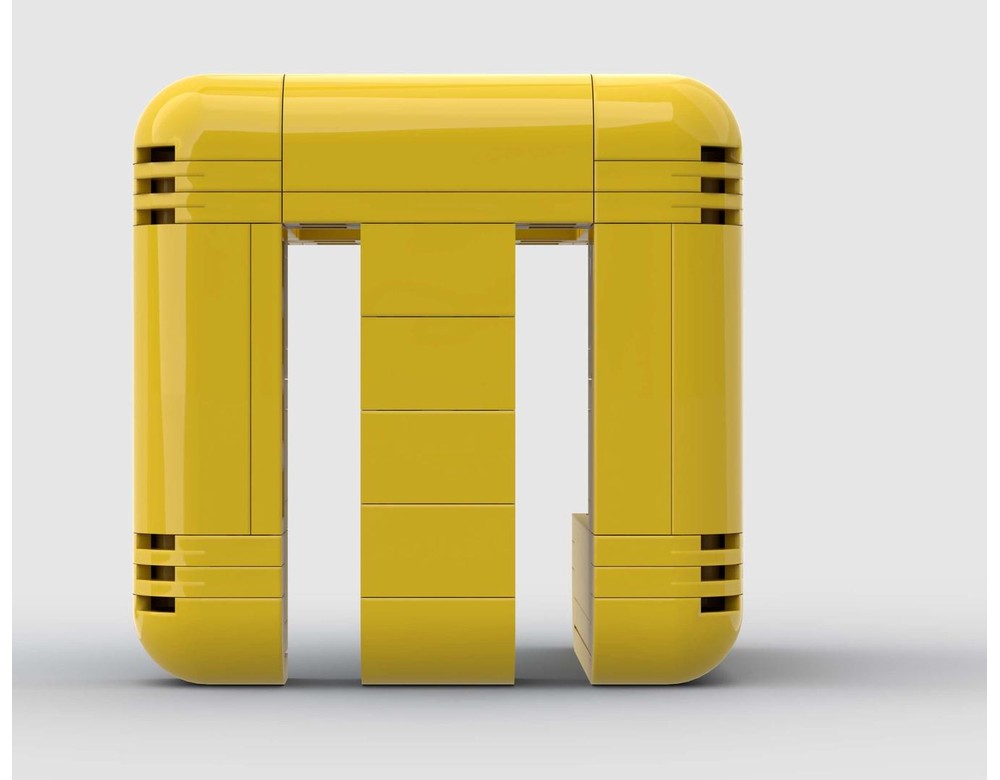 LEGO MOC-216449 Three Sided Letter Block by uminuo | Rebrickable ...