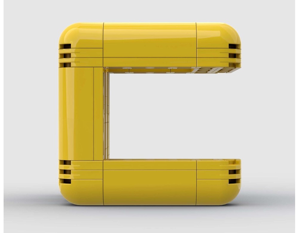 LEGO MOC-216449 Three Sided Letter Block by uminuo | Rebrickable ...