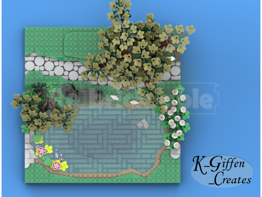 LEGO MOC Pond and Playground Pack by K_Giffen_Creates | Rebrickable ...