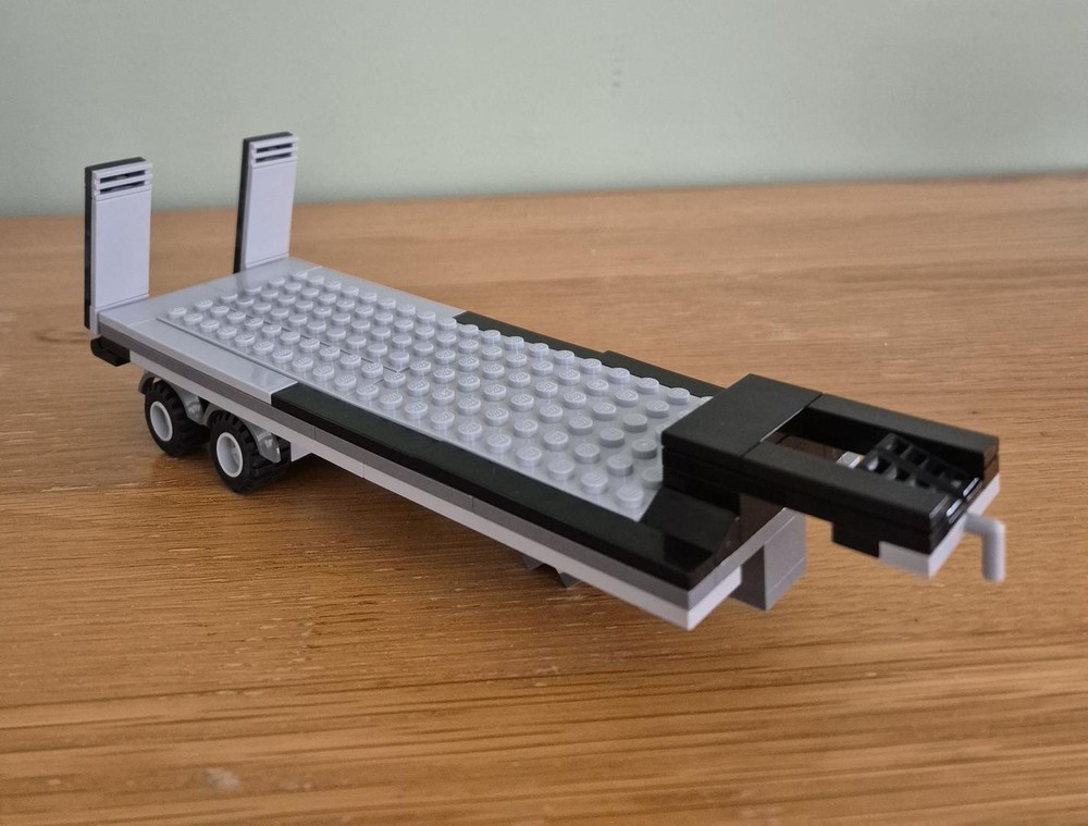 LEGO MOC Gooseneck Trailer by Brick Dude | Rebrickable - Build with LEGO