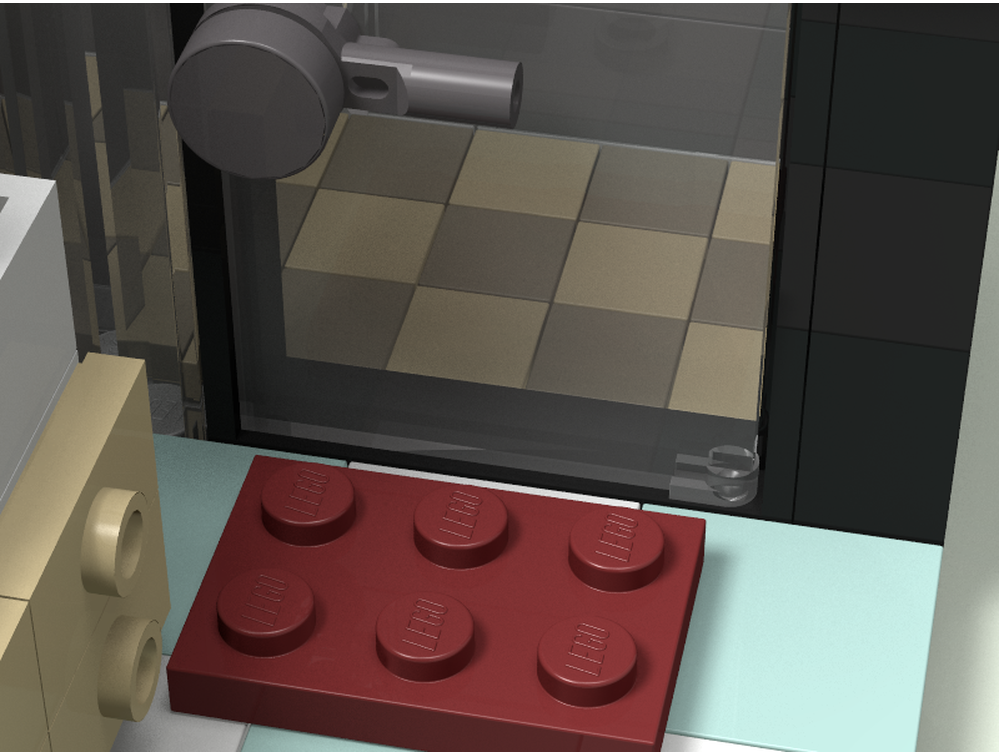 LEGO MOC bathroom by howtolego | Rebrickable - Build with LEGO