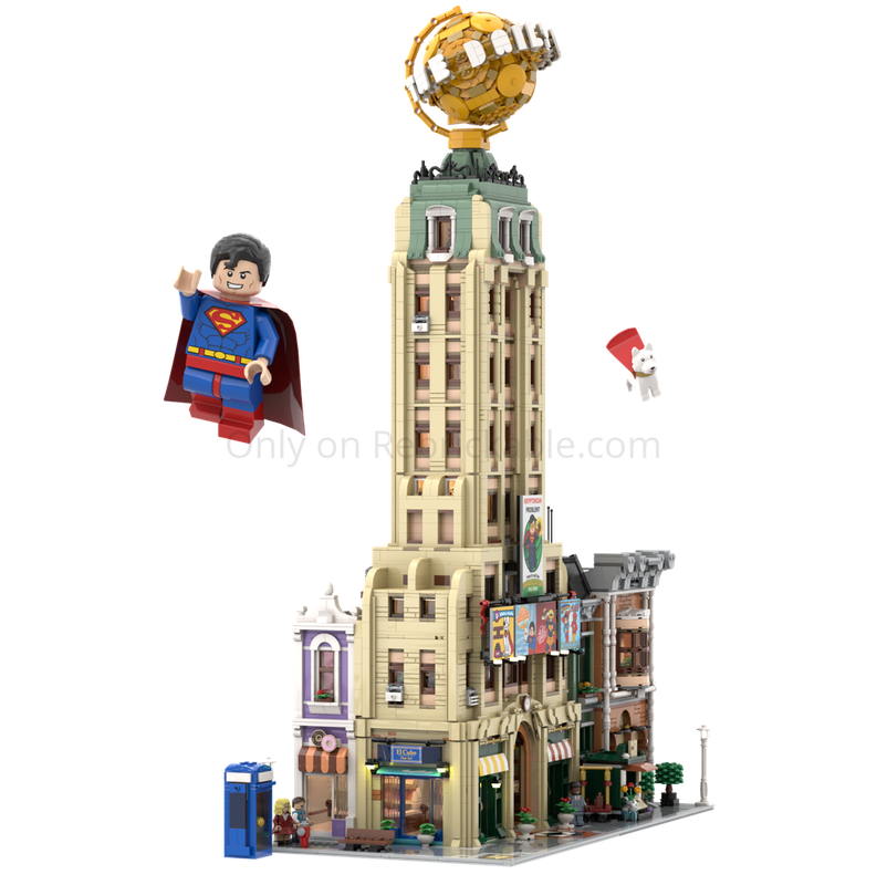 LEGO MOC-216470 Daily Planet Modular Building - 10297-1 and 10278-1 ...