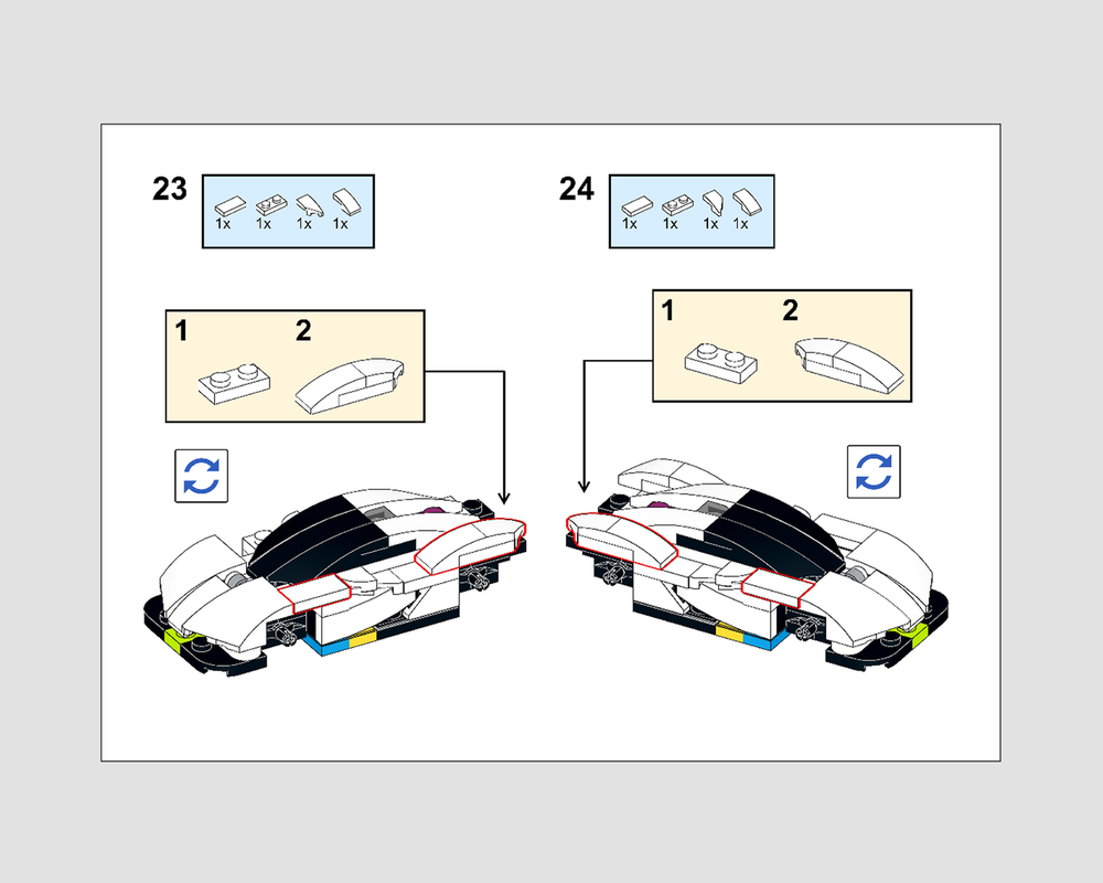 LEGO MOC Tiny Koenigsegg Jesko (Stickerless) by TinySpeedChamp ...