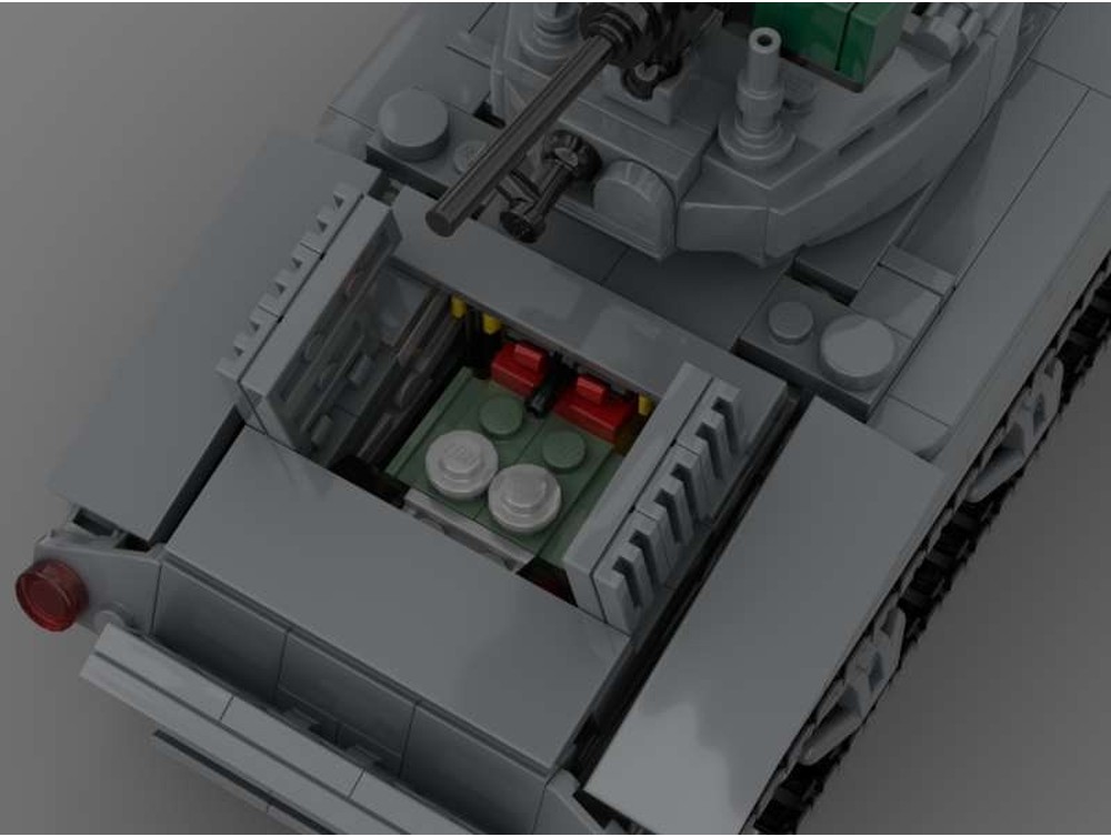 LEGO MOC M4A3 Sherman Medium Tank by Brick Industries | Rebrickable ...