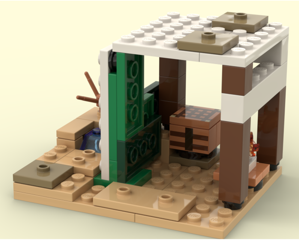 LEGO MOC-216515 steves dessert shelter by CarterTheCreator ...