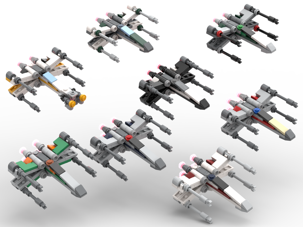 LEGO MOC T-65B X Wing V5 - 1:144 Scale by MasterBrickSeparator ...
