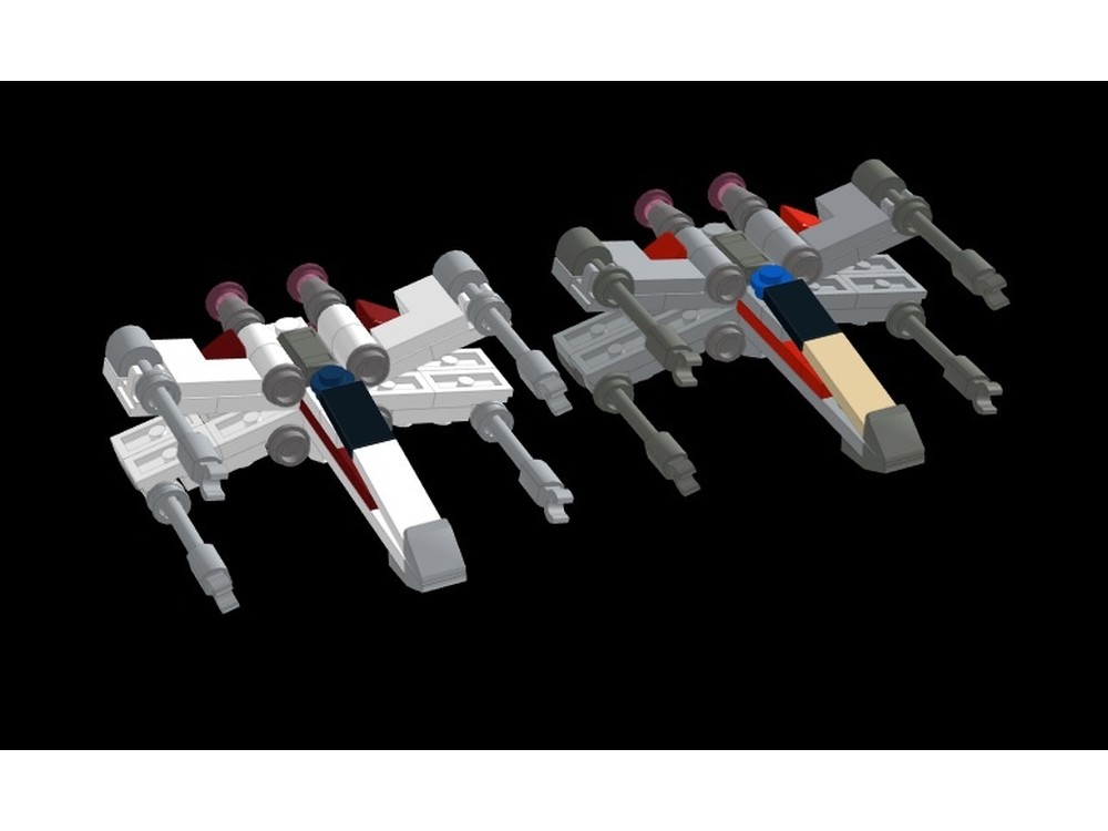LEGO MOC T-65B X Wing V5 - 1:144 Scale by MasterBrickSeparator ...