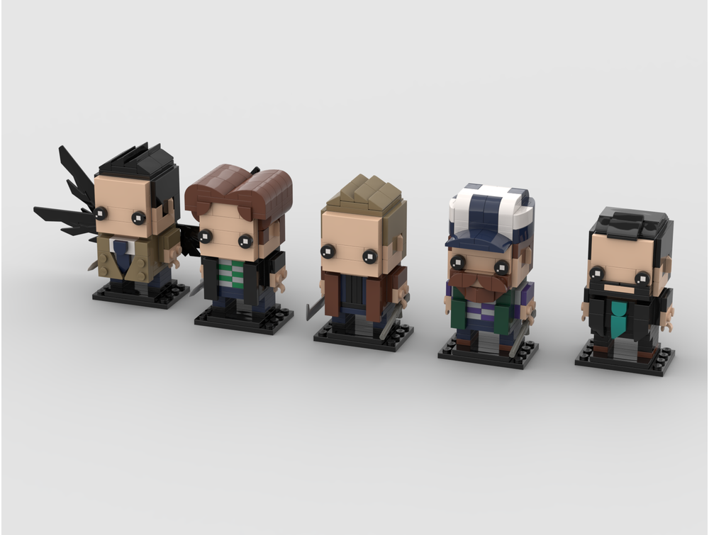 LEGO MOC Supernatural BrickHeadz 5-in-1 bundle by stefception ...