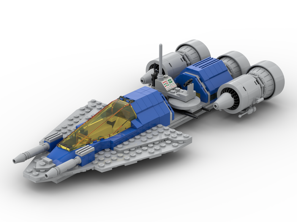 LEGO MOC Galaxy Cruiser - Classic Space by Beptune | Rebrickable ...