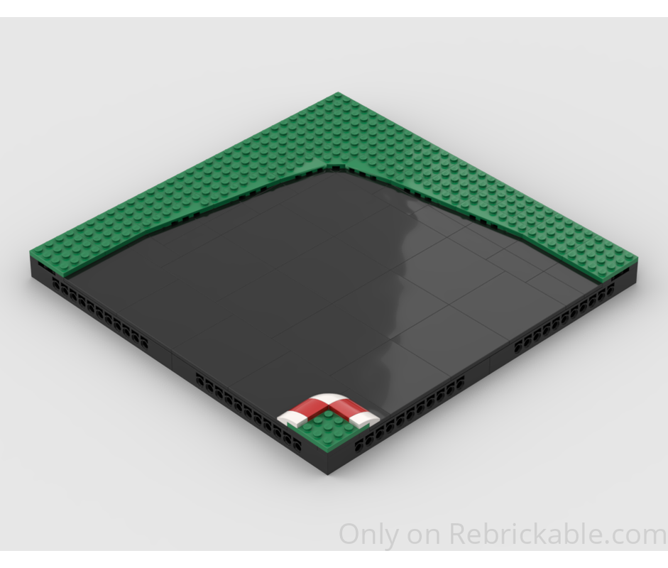 LEGO MOC Modular F1 Race Track by S-Brick | Rebrickable - Build with LEGO