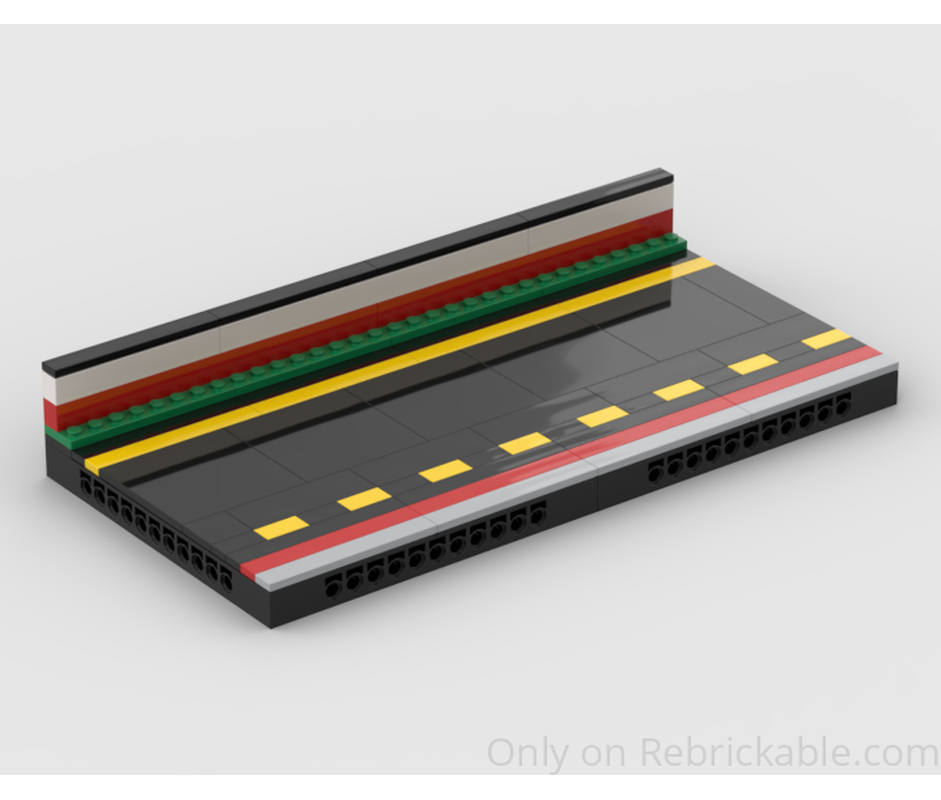 LEGO MOC Modular F1 Race Track by S-Brick | Rebrickable - Build with LEGO
