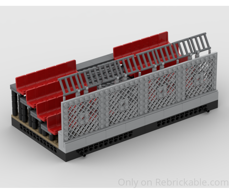 LEGO MOC-216542 Modular F1 Race Track by S-Brick | Rebrickable - Build ...