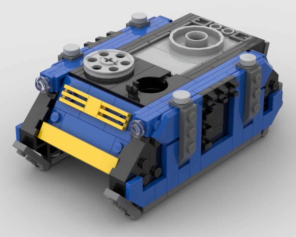 LEGO MOC Science Fiction Rhino Tank - Tabletop scale by n8walker ...