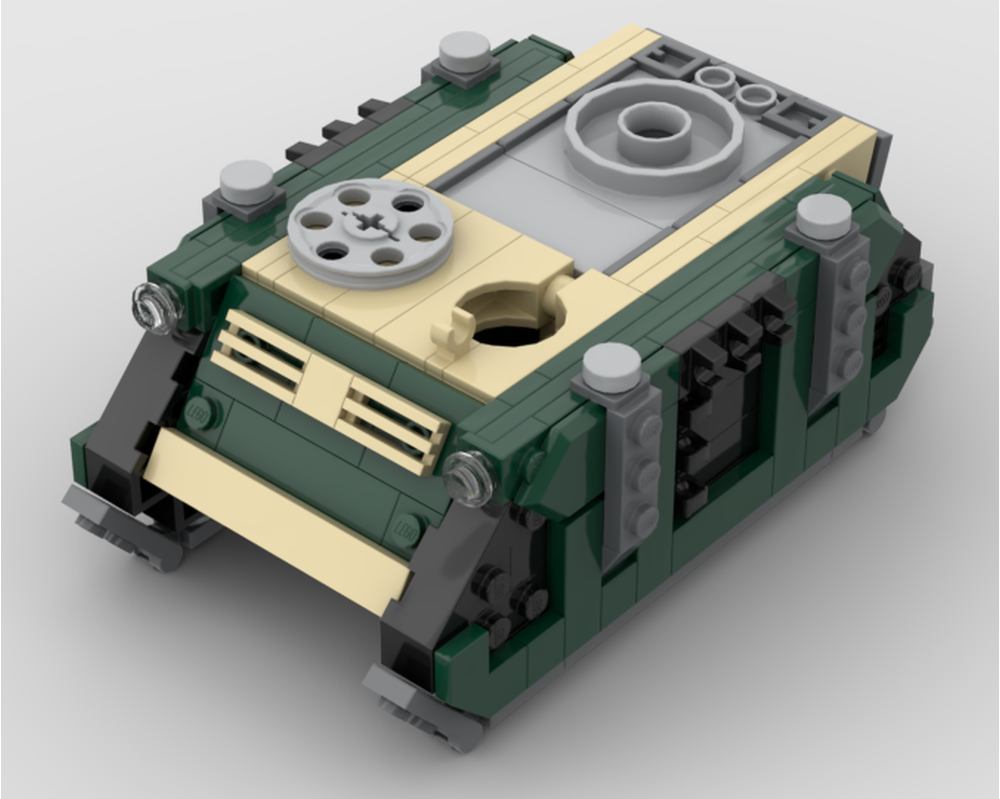 LEGO MOC Science Fiction Rhino Tank - Tabletop scale by n8walker ...