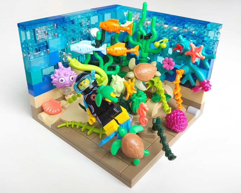 LEGO MOC Sea Rescuer Vignette by brickuba | Rebrickable - Build with LEGO