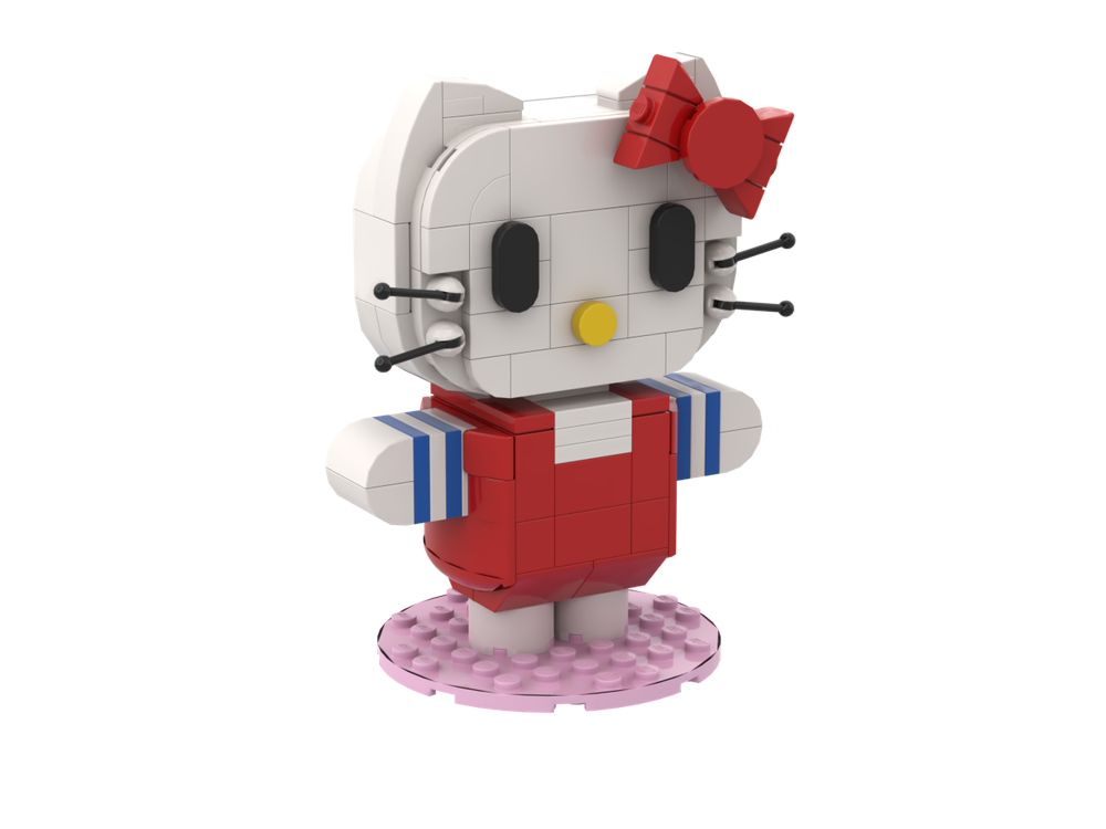 LEGO MOC Hello Kitty by FredL45 | Rebrickable - Build with LEGO