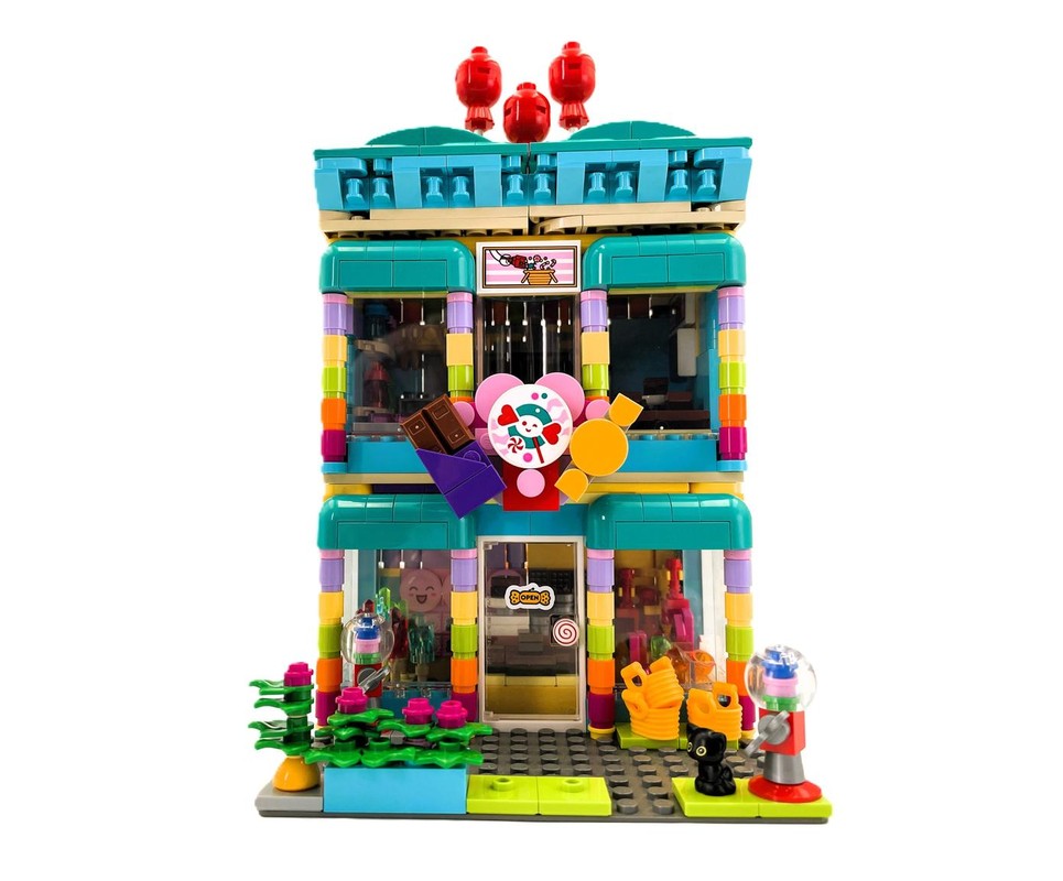 LEGO MOC Candy Shop Modular Alternate build of 3x42649 by re-bricked ...