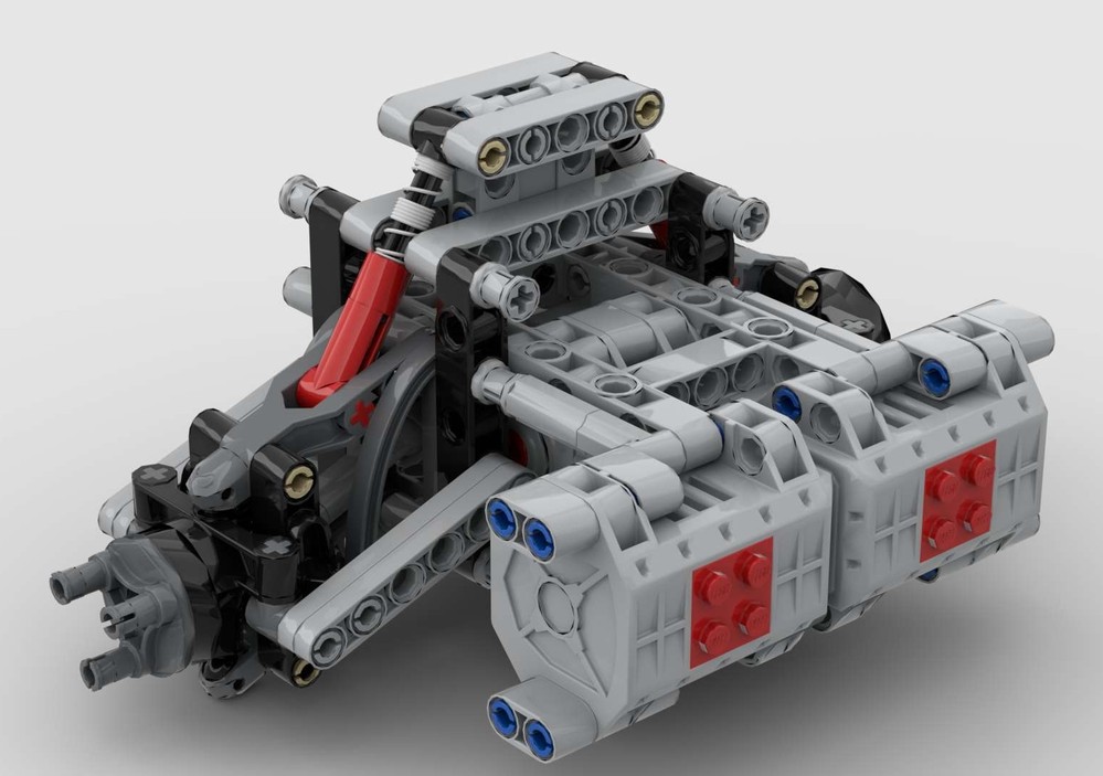 LEGO MOC Rear Axle With Suspension And Drive by Balint0519 ...