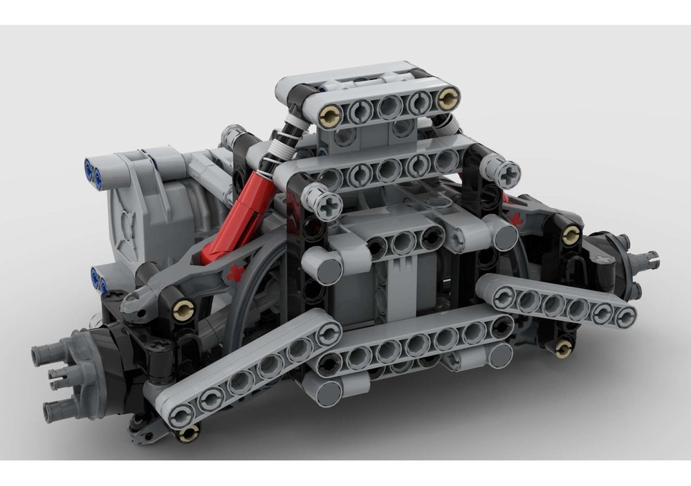 LEGO MOC Rear Axle With Suspension And Drive by Balint0519 ...