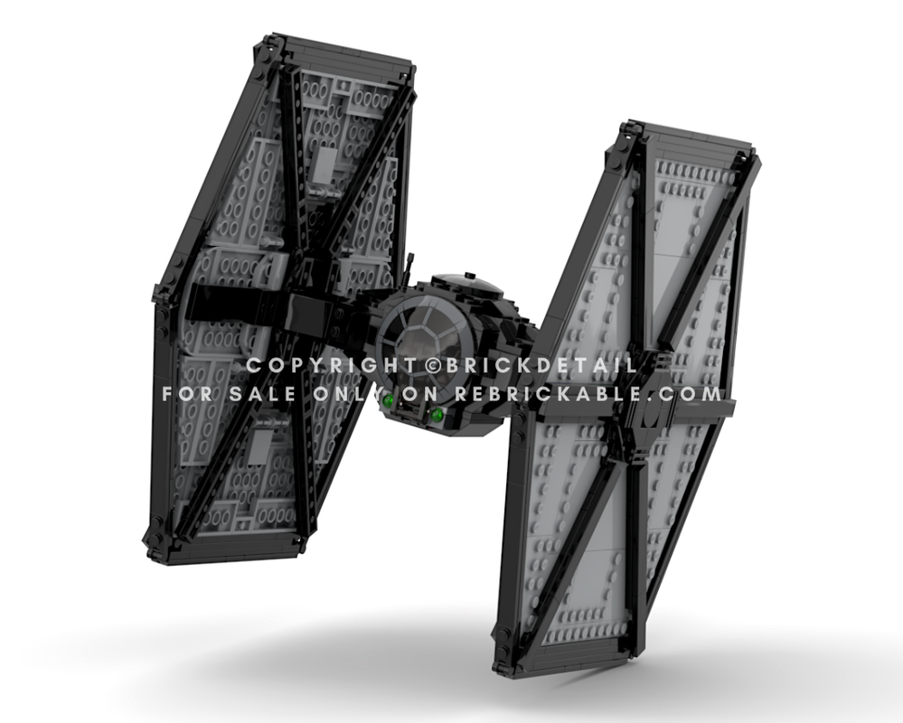 LEGO MOC First Order Twin Ion Engine Fighter by BrickDetail ...