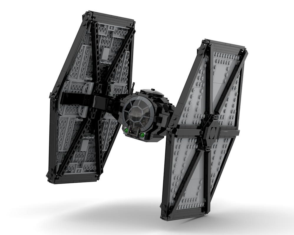 LEGO MOC First Order Twin Ion Engine Fighter by BrickDetail | Rebrickable - Build with LEGO