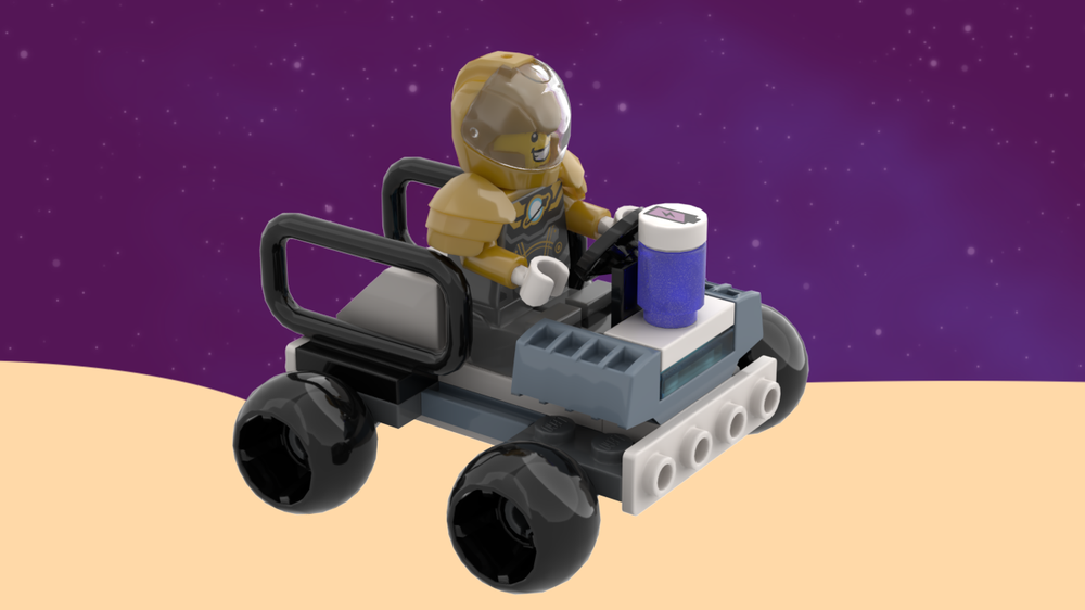 LEGO MOC City Space: Command Rover MOC by watson.lego | Rebrickable ...