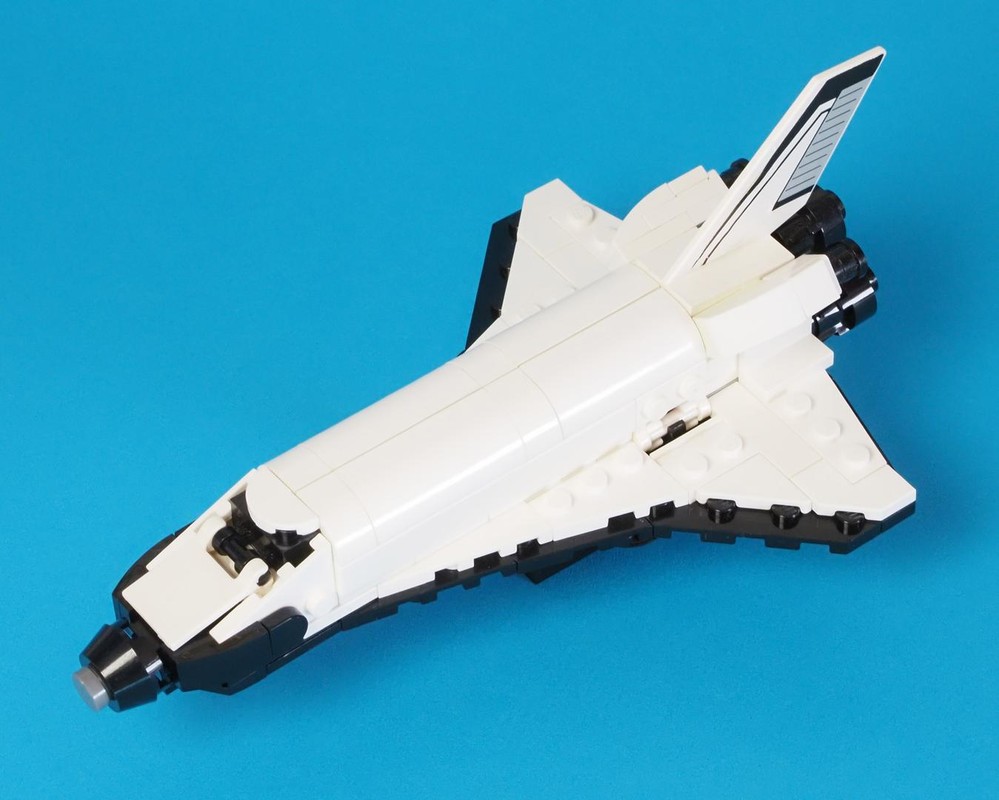 LEGO MOC Space Shuttle - ISS Scale by space_e | Rebrickable - Build ...